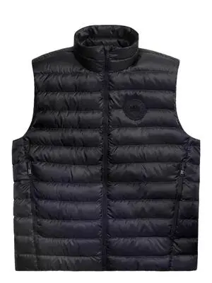 Canada Goose Logo-patch Padded Gilet - Black