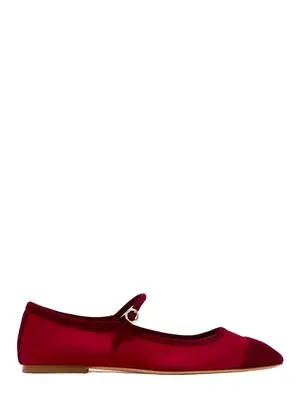 AeydĒ Uma Ballet Flats - Red
