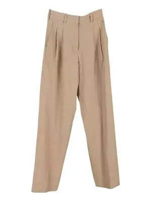 Stella McCartney Pleated Tapered Trousers - Neutrals