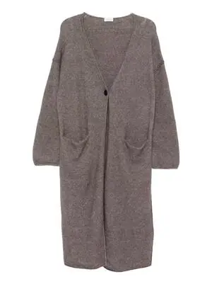 BY MALENE BIRGER Delila V-neck Coat - Brown