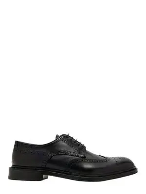 STURLINI FIRENZE Brogue-detail Derby Shoes - Black