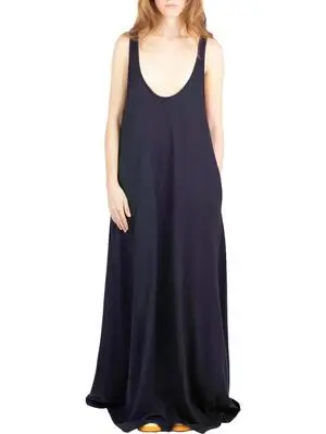 SOCIETE ANONYME U-neck Sleeveless Maxi Dress - Blue