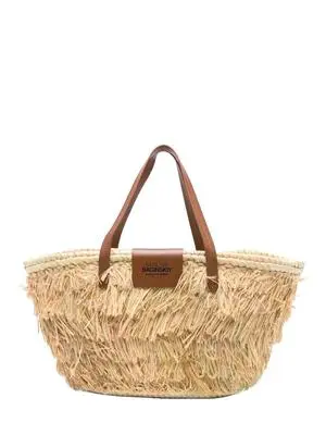 Ruslan Baginskiy Fringed Top-handle Tote Bag - Neutrals