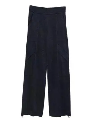CIRCUS HOTEL Cargo Pocket Trousers - Blue