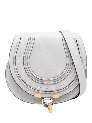 Chloé Leather Crossbody Bag - Grey