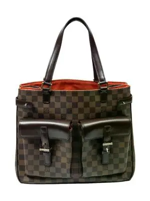 LOUIS VUITTON 2005 Uzes Tote Bag - Brown