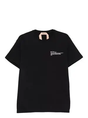 N°21 Printed T-shirt - Black
