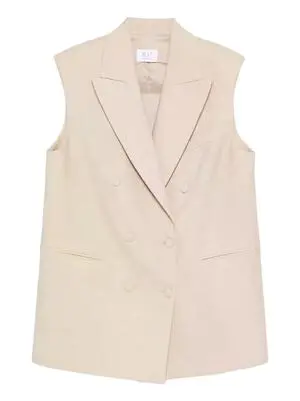 MVP WARDROBE Double-breasted Waistcoat - Neutrals