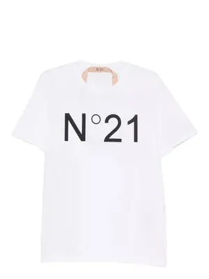 N°21 Logo T-shirt - White
