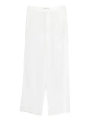 Blumarine Wide-leg Trousers - White