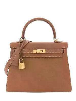 HERMÈS 2025 25 Kelly Retourne Leather Tote Bag