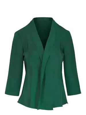 PETER COHEN Shawl Collar Jacket - Green