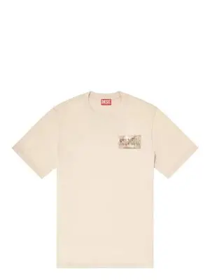 DIESEL® T-adjust-v4 Crew-neck T-shirt - Neutrals