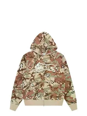 ICECREAM Camouflage-print Hoodie - Neutrals