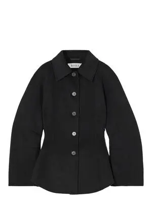 RÓHE Wool Jacket - Black
