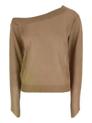 Federica Tosi Off-shoulder Knitwear - Neutrals