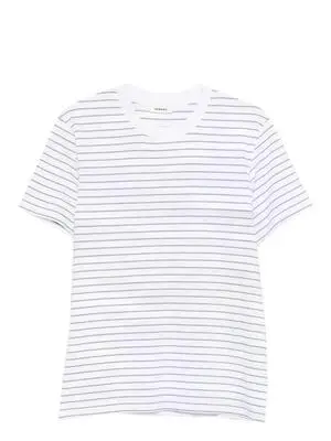 Sandro Striped T-shirt - White