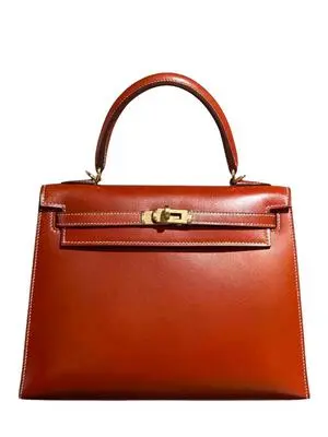 HERMÈS 2022 Sellier Leather Handbag