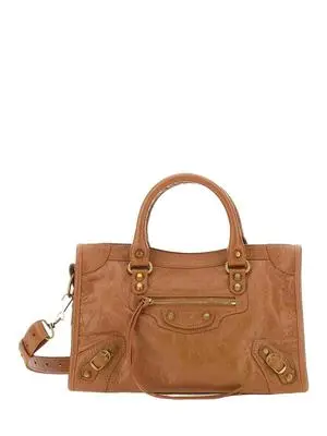 Balenciaga Le City Tote Bag - Brown
