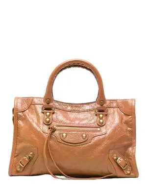 Balenciaga Le City Tote Bag Brown