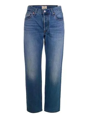 LEVI'S Belt-loops Straight Jeans - Blue