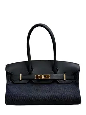 Hermès 2025 29 Birkin Tote Bag - Black