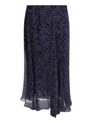MARANT ETOILE Lycia Printed Midi Skirt