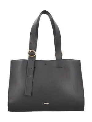 JIL SANDER Cannoli Tote Bag - Black