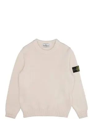 Stone Island Cotton-blend Sweater - Natural