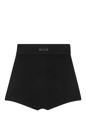 Fear Of God Culotte In Stretch Waffle Fabric - Black