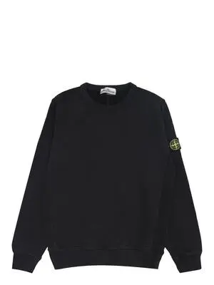 Stone Island Crewneck Sweatshirt - Black