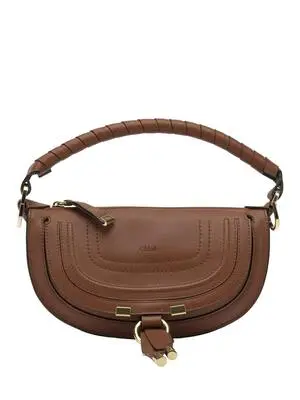 Chloé Small 'marcie' Shoulder Bag - Brown