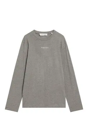 Fear Of God Cotton-blend Long Sleeve Top - Grey