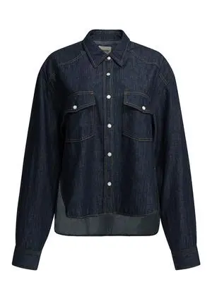 Khaite Cotton Jacket - Blue