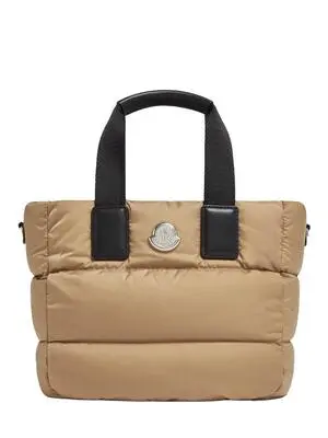 Moncler Mini Caradoc Tote Bag - Medium Beige