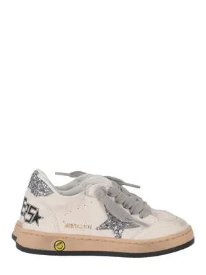 GOLDEN GOOSE Ball Star Sneakers - White/silver