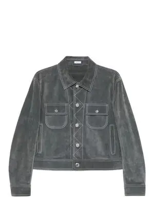 Thom Browne Backstrap Utility Jacket - Silver