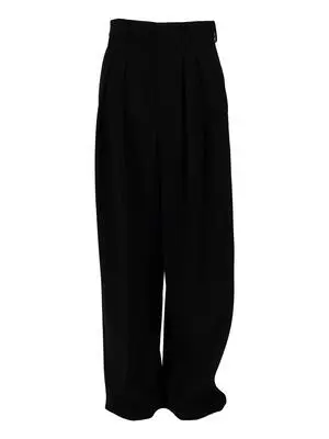 Saint Laurent Straight Pr12 Trousers - Nero