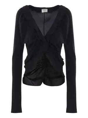 SAINT LAURENT Crepe De Chine Blouse