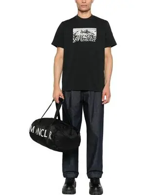 Moncler Ss T Shirt - Charcoal