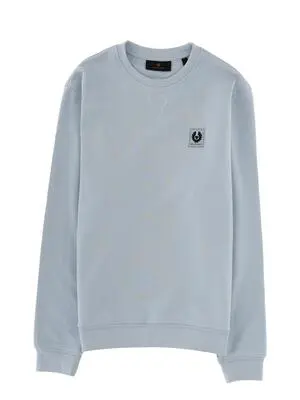 Belstaff Sweatshirt With Logo Patch - Azure