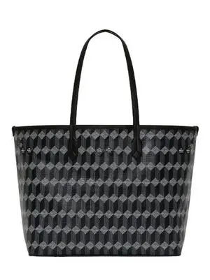 AU DEPART Tote No.47 - Noir/marine