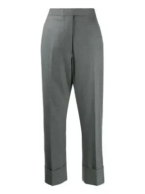 Thom Browne Classic Backstrap Trouser Fit 1 In Super 120’s Twill - Med Grey