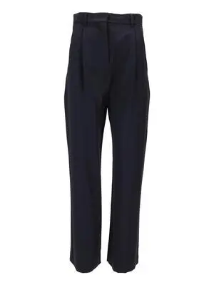 Max Mara Pantalone Lungo Trousers - Blu Notte