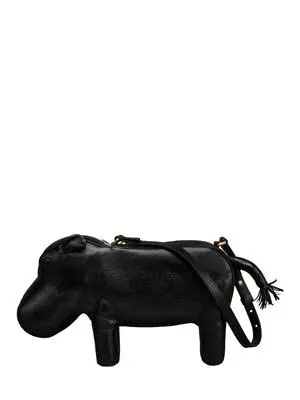 Thom Browne Hippo Baguette Bag - Black