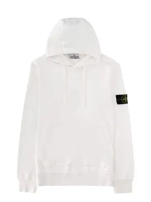 Stone Island Sweatshirt With Logo - White
