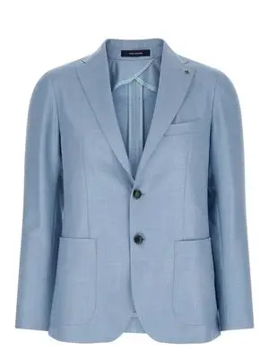 Tagliatore Montecarlo' Blazer - Light Blue