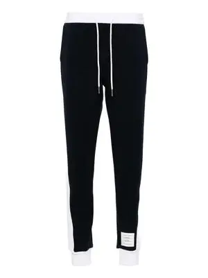 Thom Browne Sweatpants W/ Engineered 4 Bar Navy