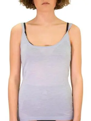 LA ROSE Tank Cash/silk - Sky