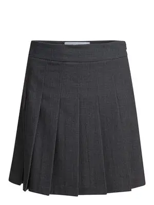 SEMPER Pleated Mini Skirt - Grey